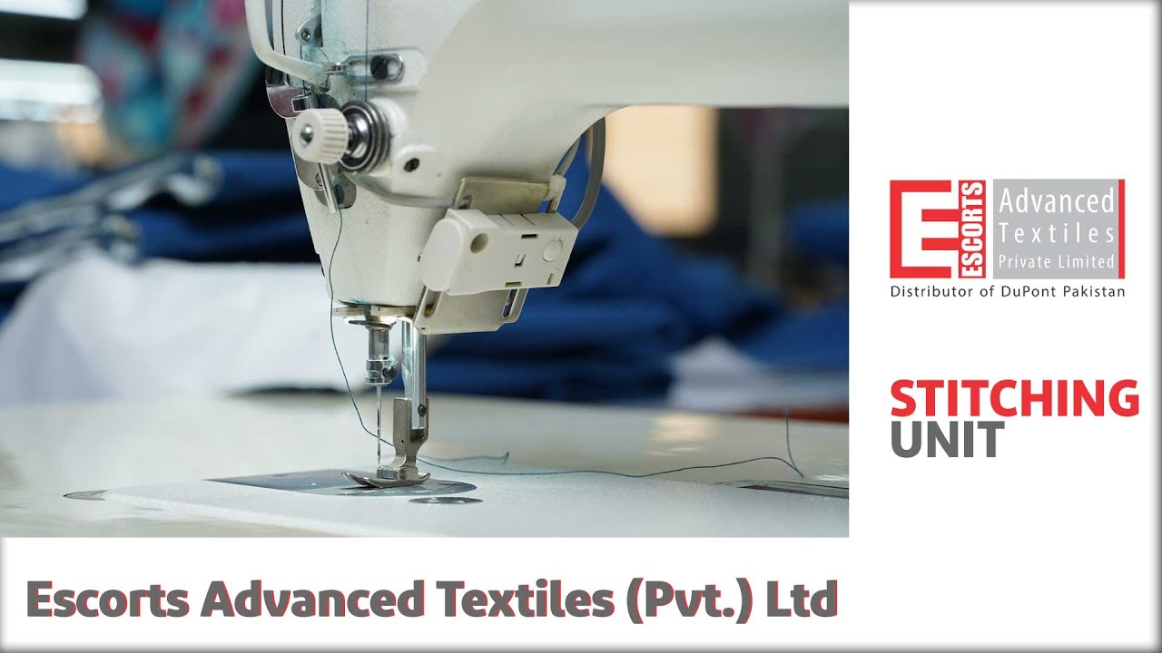 Stitching Unit I Escorts Advanced Textiles (Pvt.) Ltd - YouTube