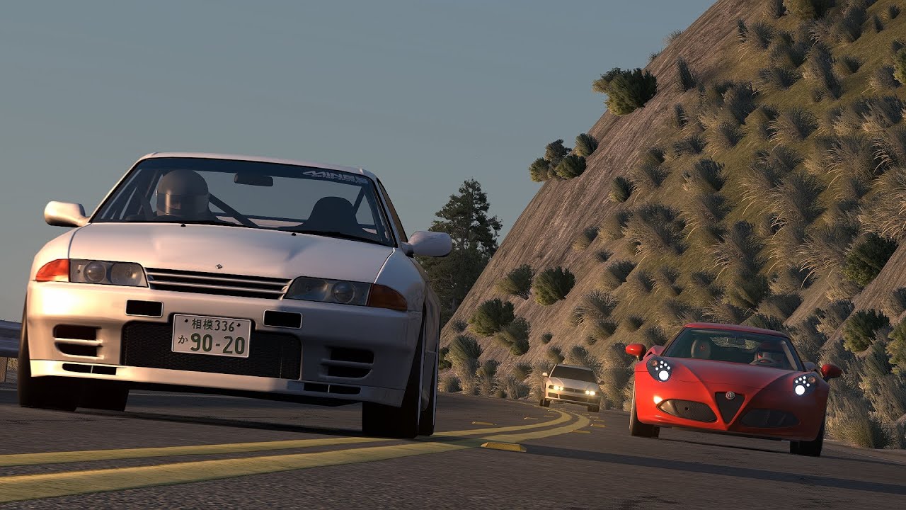 1000HP R32 GT-R || Pacific Coast 1.0 [4K] - Assetto Corsa - YouTube