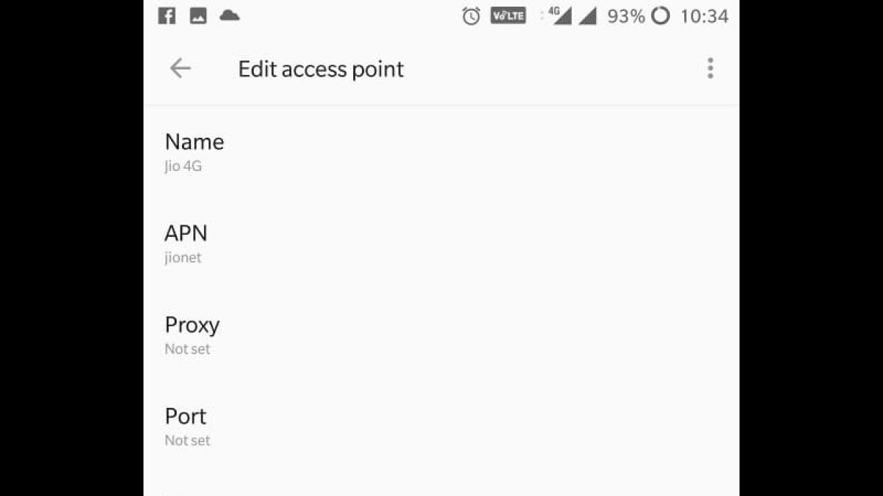 OnePlus 6 Reliance Jio 4G VoLTE APN Settings - 2018 - YouTube
