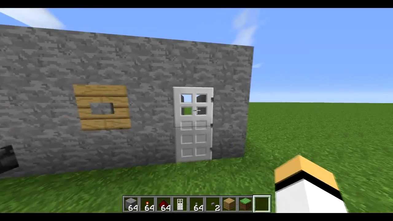 minecraft : Porte a code ultra compacte - YouTube