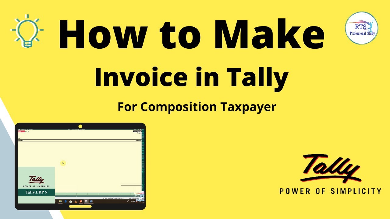 How To Make GST Invoice In Tally Invoice Under Composition Scheme In how-to-make-gst-invoice-in-tally-invoice-under-composition-scheme-in