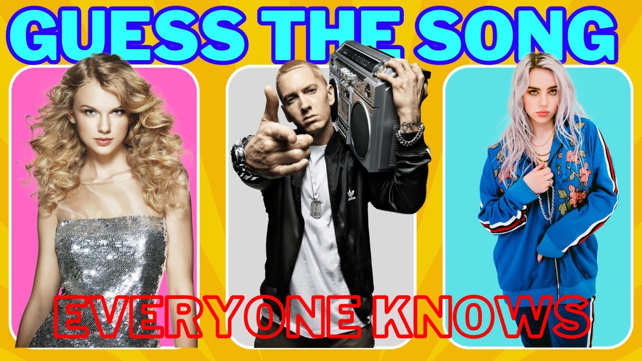 Guess the Song🎤 Most popular songs EVERYONE KNOWS 🎶Music Quiz # ...