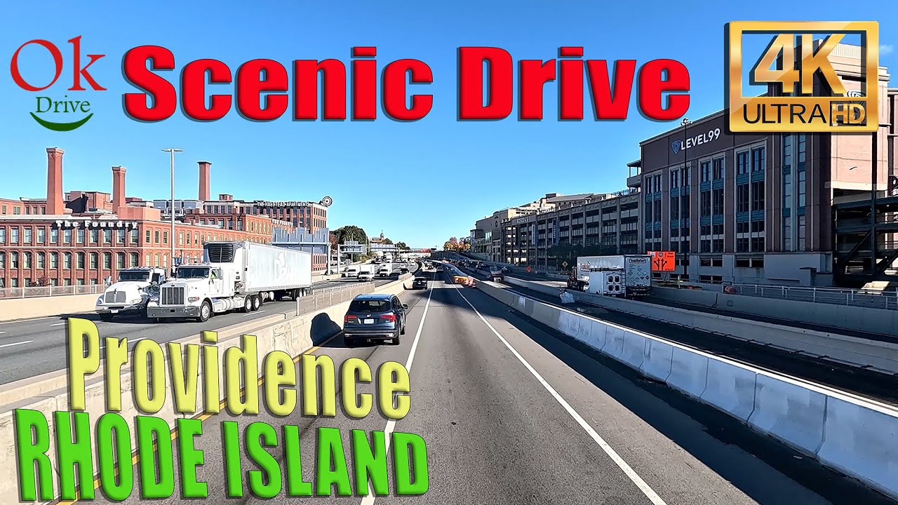4K Providence RHODE ISLAND - Scenic Drive - October 2024 - YouTube