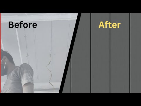 How to make groove in false Ceiling | How to cut groove in Gypsum ...