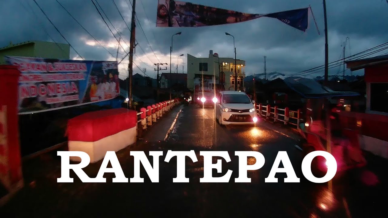 PESONA KOTA RANTEPAO TORAJA UTARA - YouTube