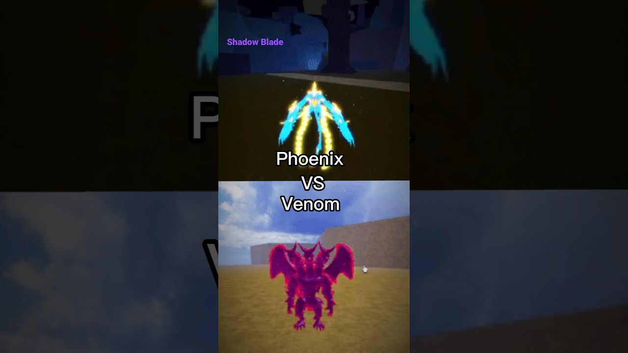 Phoenix VS Venom #roblox #bloxfruits - YouTube