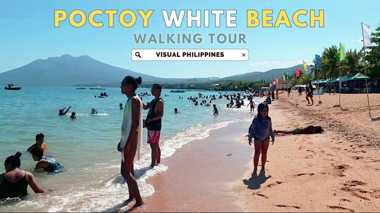Poctoy White Beach Walking Tour Beach Walk | Holy Week 2024 | Torrijos ...