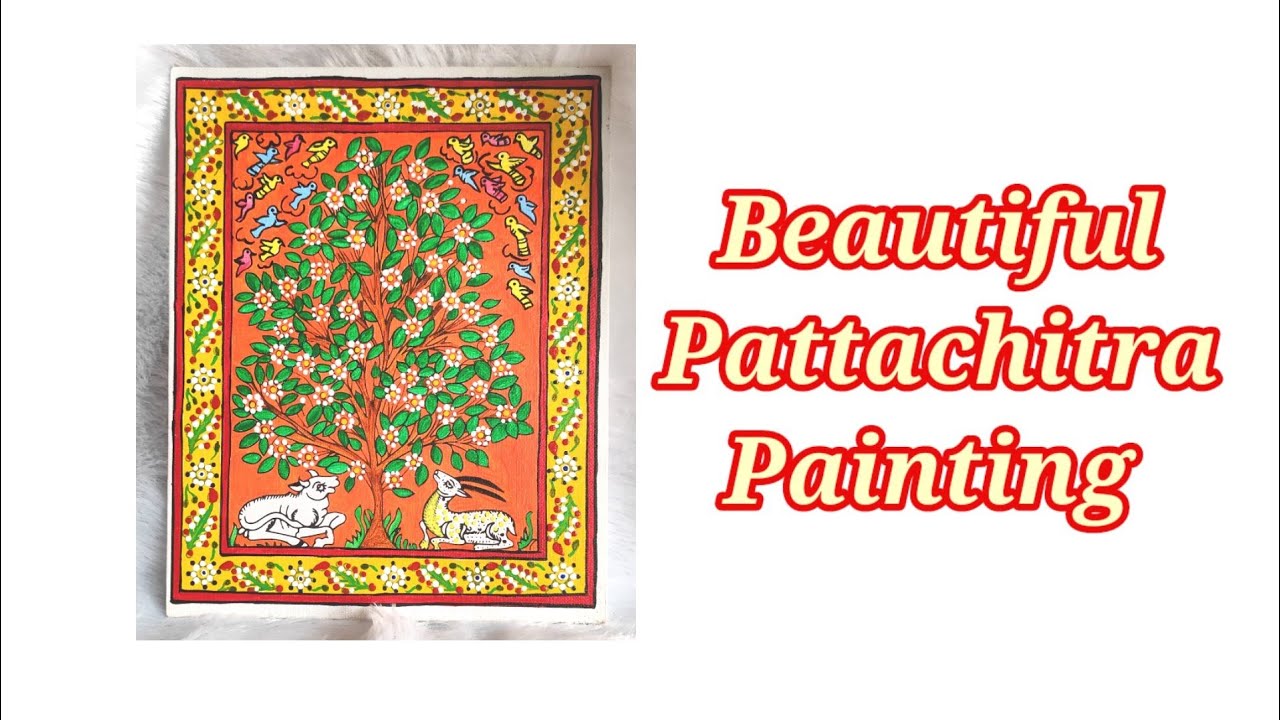 Pattachitra Painting | Kit by @HobbyIdeasIndia - YouTube