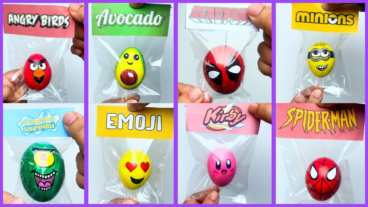Egg Smash Compilation: Slime-Filled Fun with Popular Characters! - YouTube