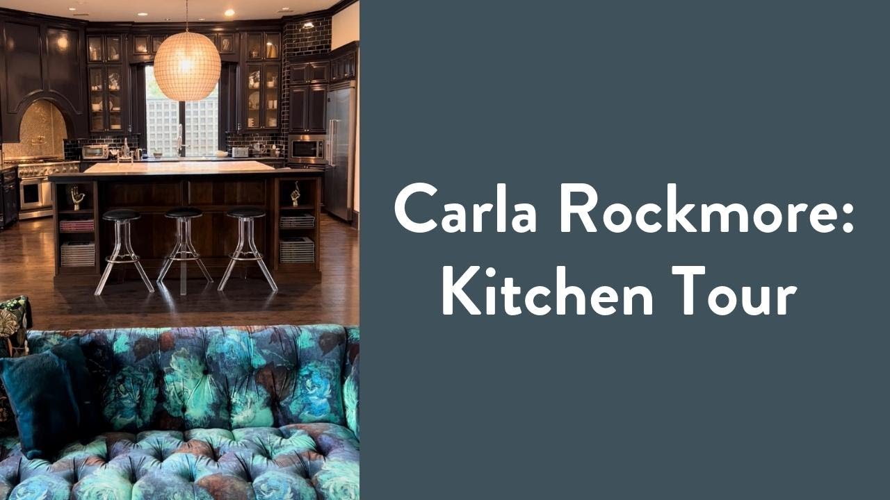 My Kitchen Tour! | Carla Rockmore | Home Tour | Kitchen Design - YouTube
