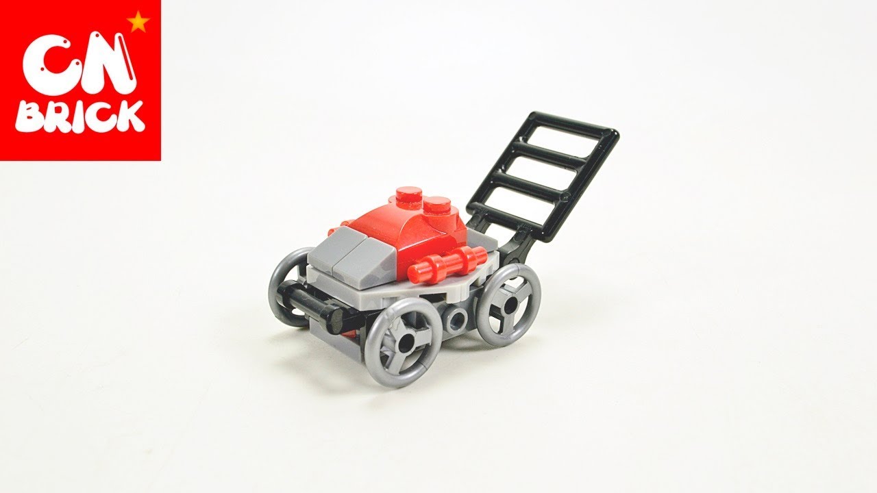 Unoffical LEGO LAWN MOWER 40044 Unofficial LEGO lego videos - YouTube