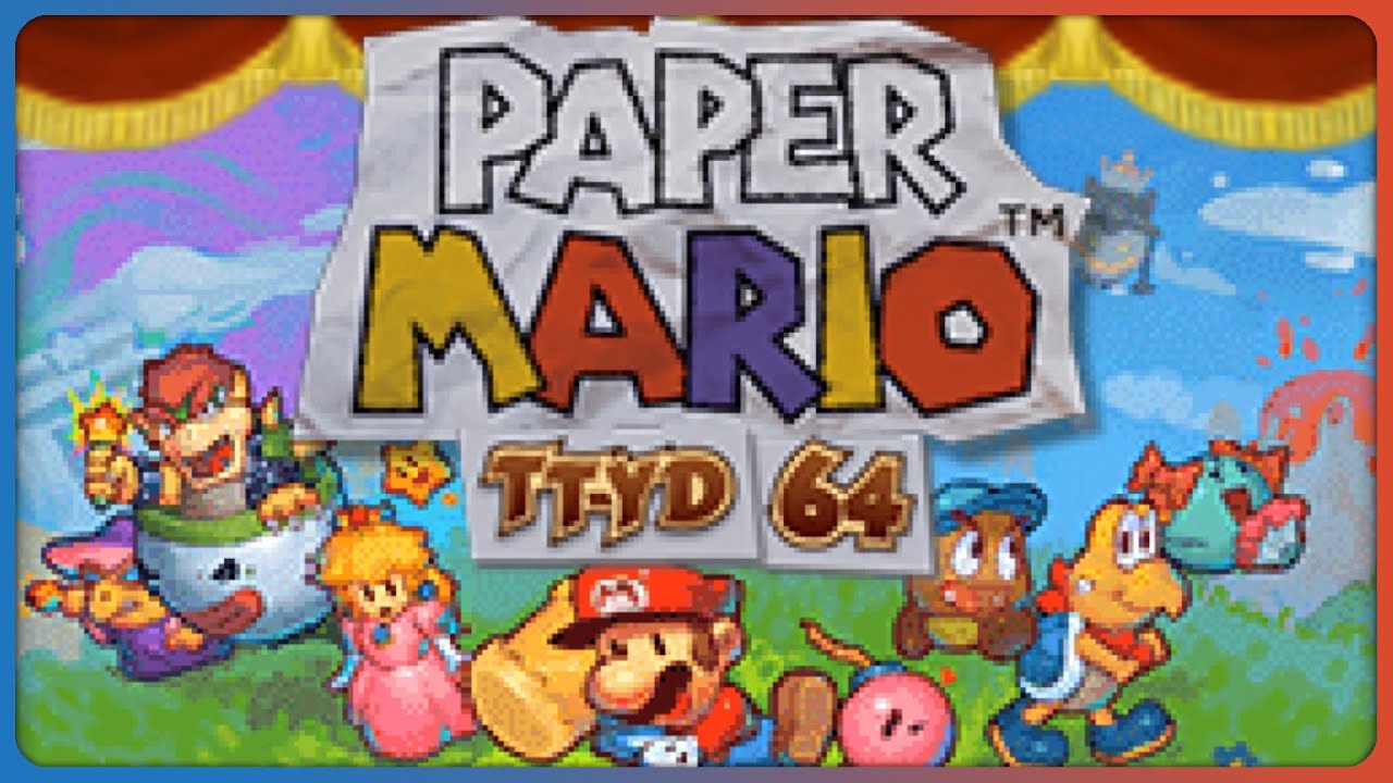 Paper Mario 64, But It's TTYD - YouTube