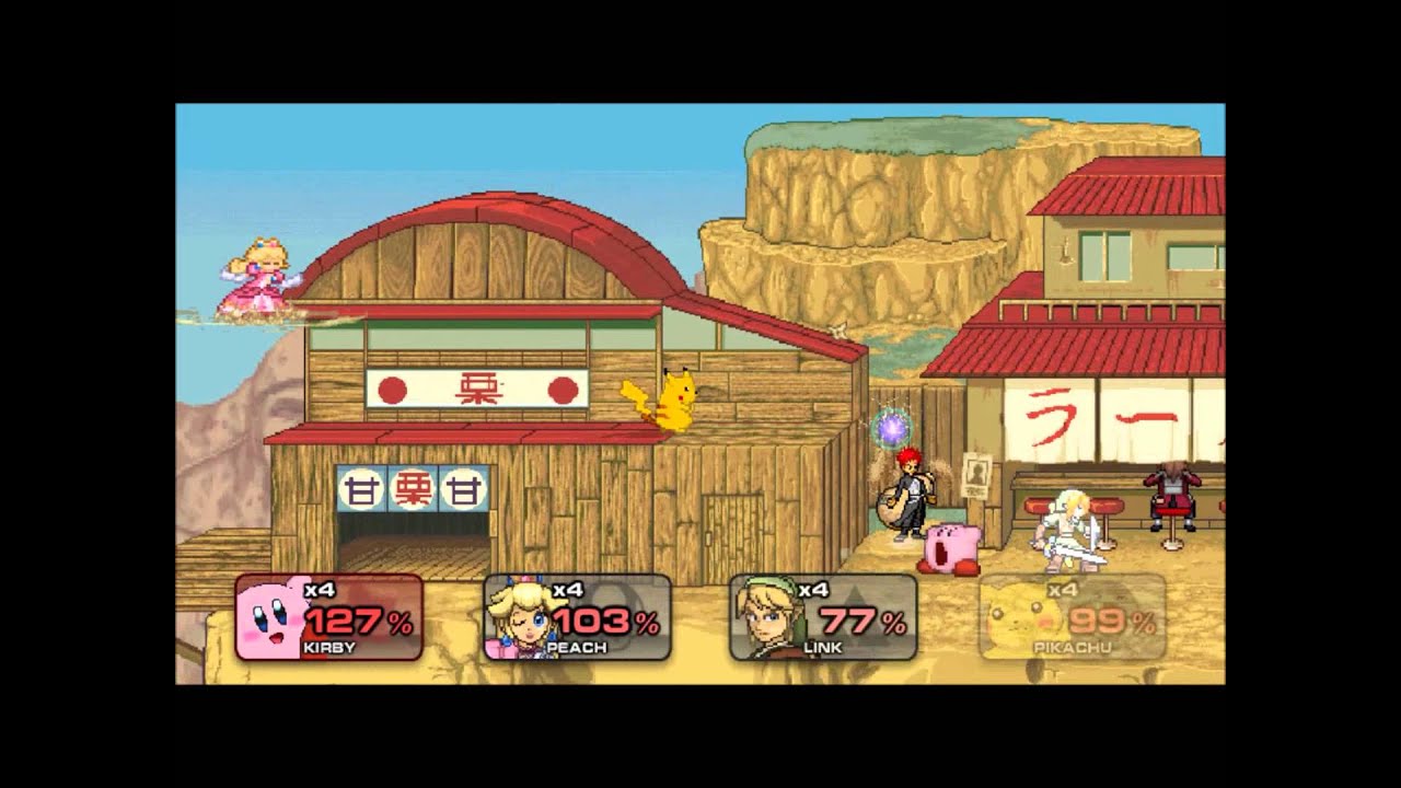Super Smash Flash 2: La Venganza de Kirby - YouTube