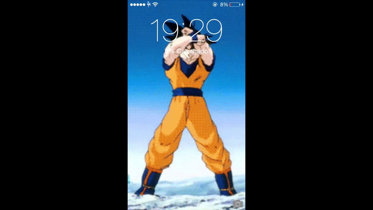 Teste dbz lockscreen gif - IPS - YouTube