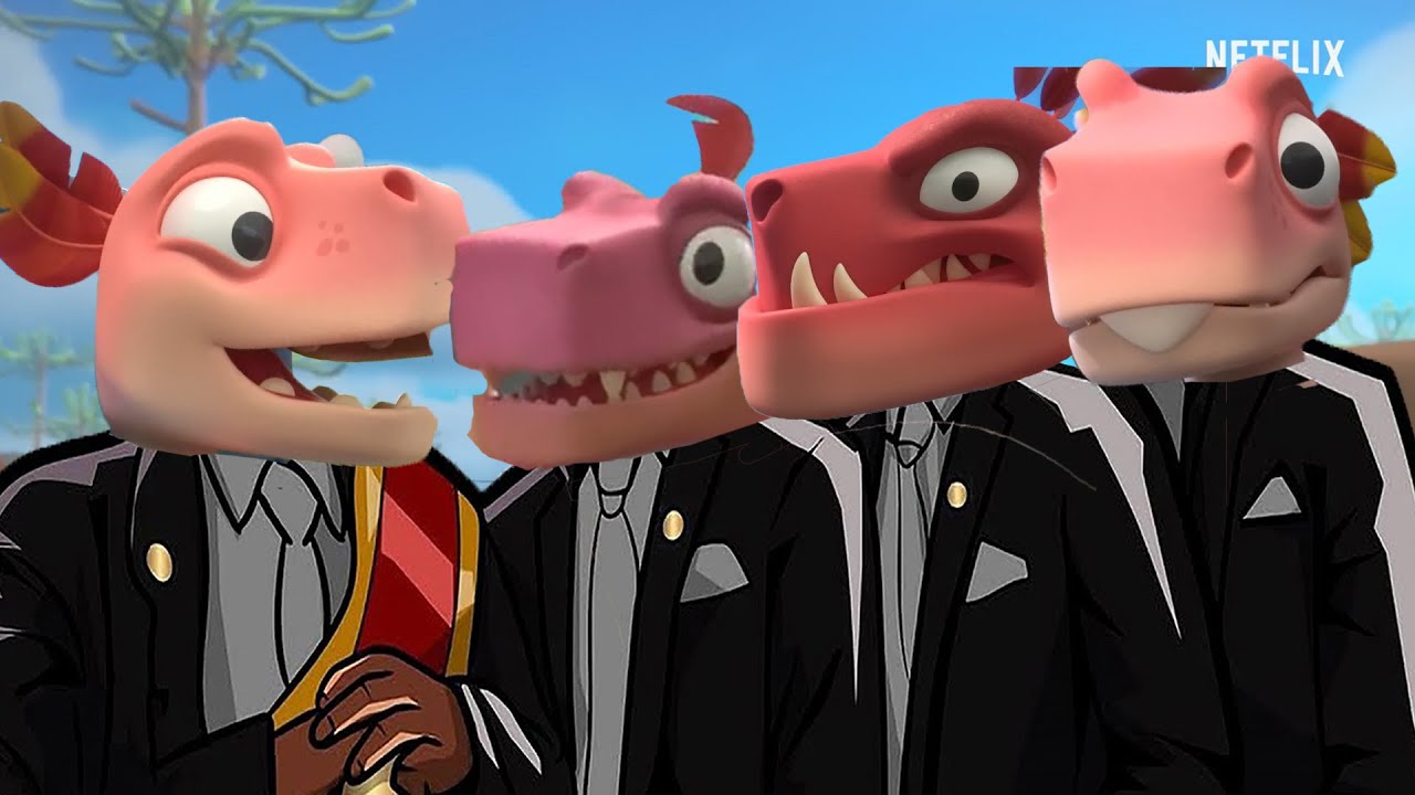 Bad Dinosaurs Baby T - Rex - Coffin Dance Song (COVER) - YouTube