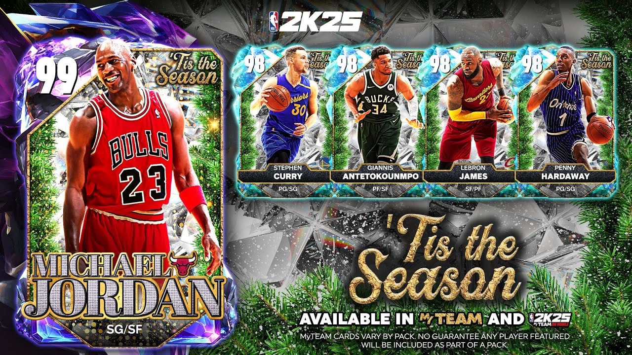 NBA 2K25 Jordan Tis The Season Pack Opening! - YouTube