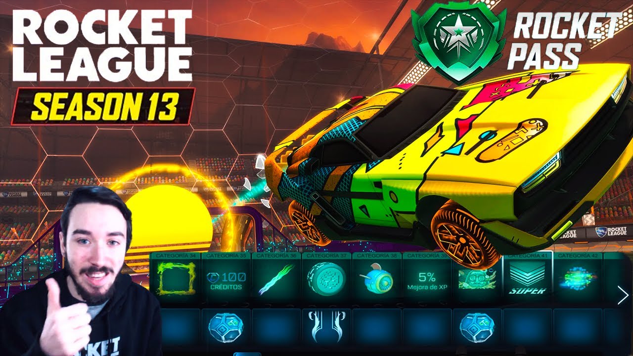 TODO LO NUEVO de la SEASON 13 🆕 y REWARDS de la 12 de Rocket League 🚀 ...