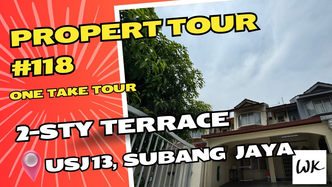 For Rent: 2-storey Terrace House at USJ 13 @ Subang Jaya | Guarded & Gated | Property Tour #118 ...