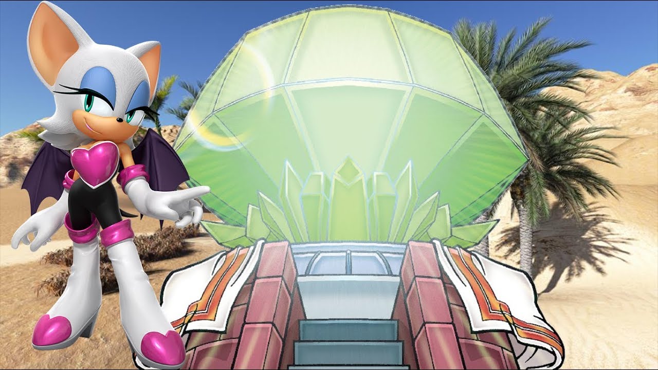 Let's Play Sonic Adventure 2 Battle #3 - Agente Rouge, toda joya sera ...