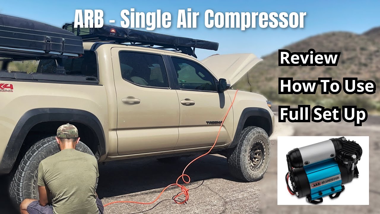 ARB Single Air Compressor Review How To Use and Set Up R2M - YouTube