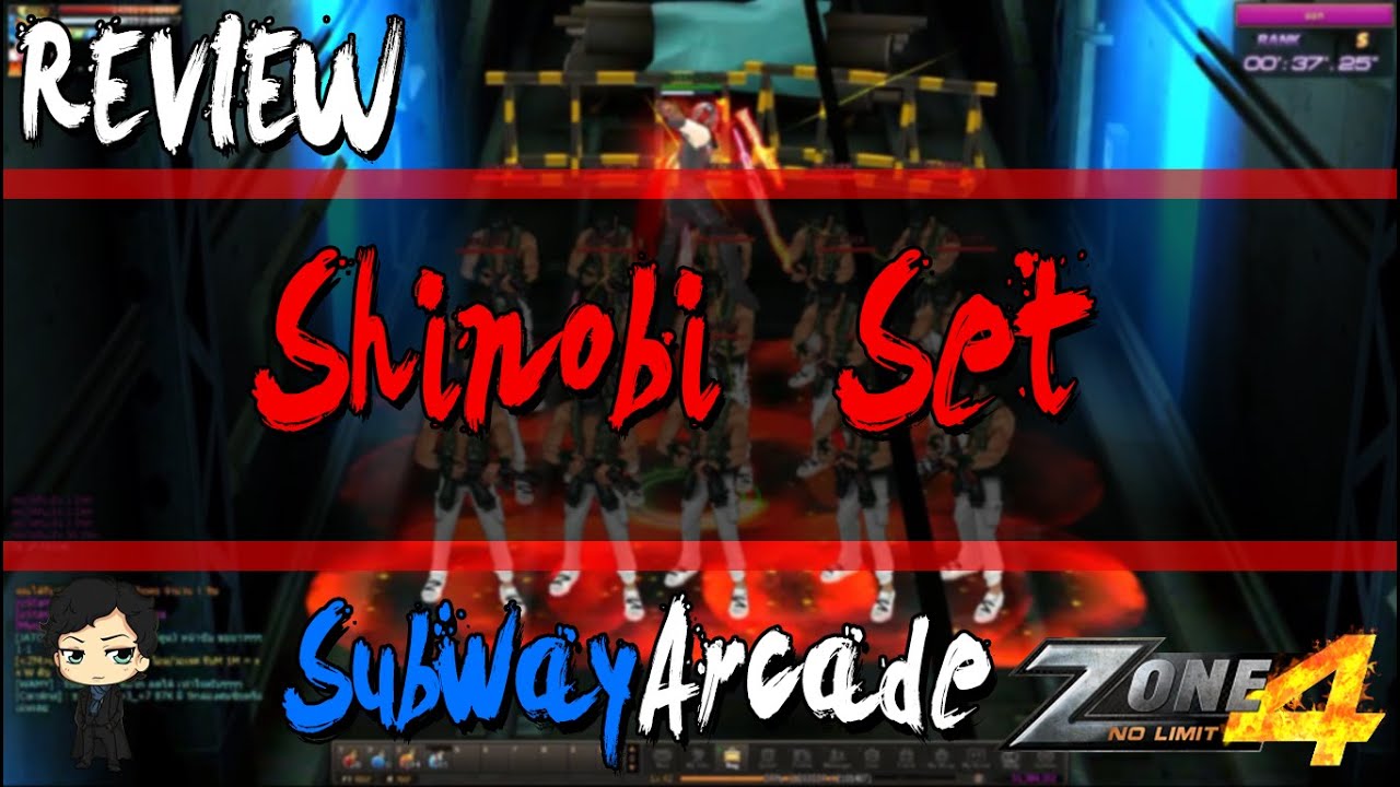 [Zone4 No Limit] Shinobi Set (SubwayArcade) - YouTube