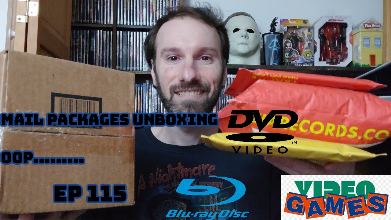 Mail Packages Unboxing OOP Blu Rays DVDs Video Games Episode 115 Movie ...