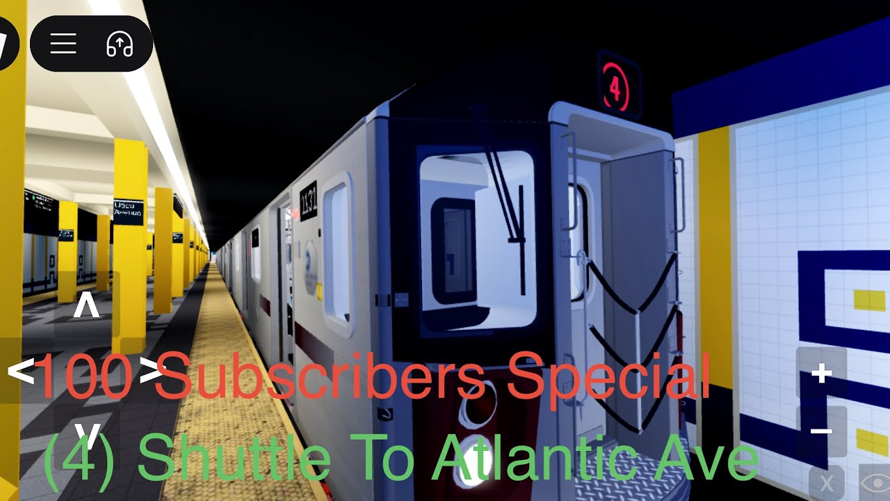 100 Sub Special:(4) Shuttle to Atlantic Avenue Barclays Center - YouTube