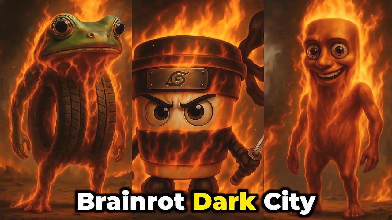 BRAINROT DARK CITY: Fire | Episode 1 | Official Music Video - YouTube