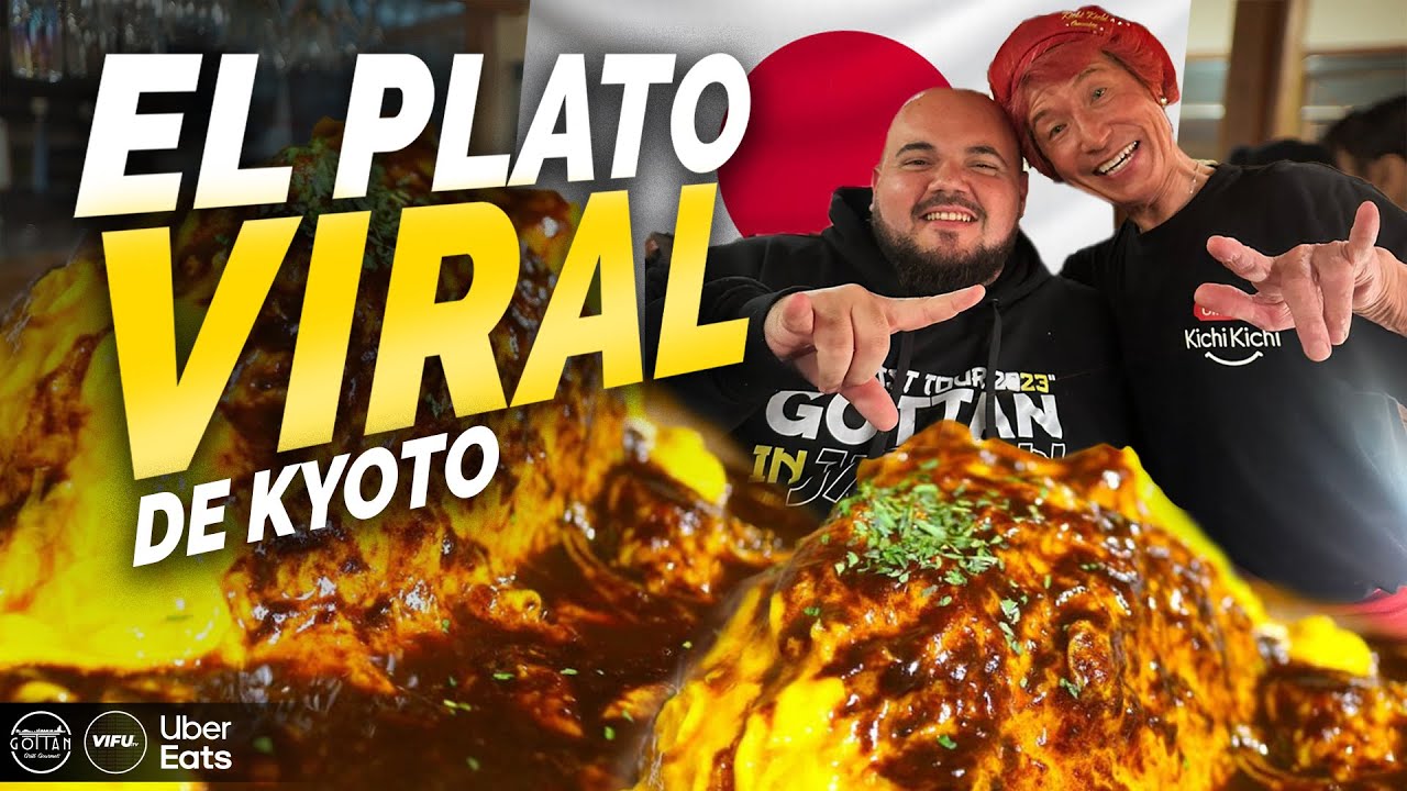 DÓNDE COMER en KYOTO - KICHI KICHI OMURICE // COMIDA TÍPICA en JAPON ...