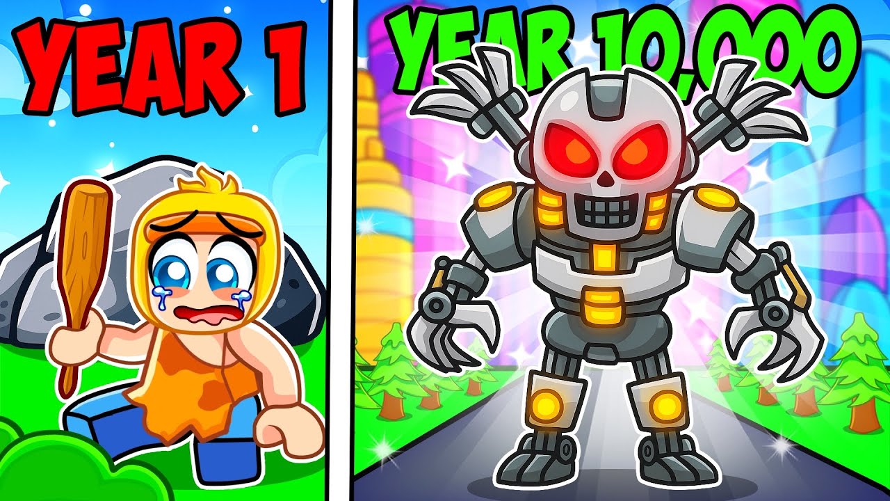 I Upgraded From Stone Age to FUTURE in Roblox Battle Ages! - YouTube
