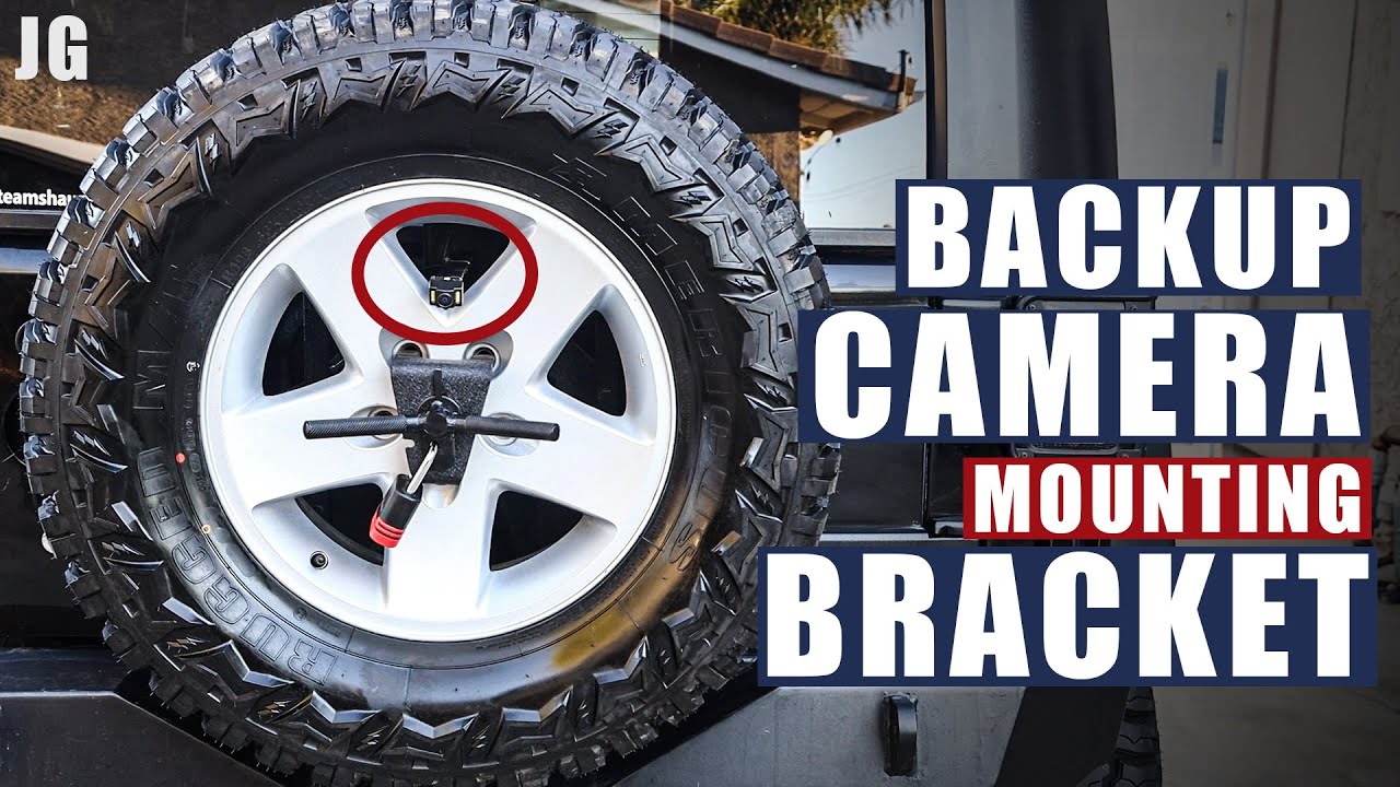 Custom Backup Camera Mounting Bracket for Tire Carrier | JIMBO'S GARAGE ...