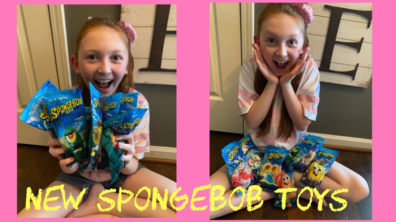 New Spongebob Toys | Unboxing The Spongebob Movie Toys | Sponge on the ...