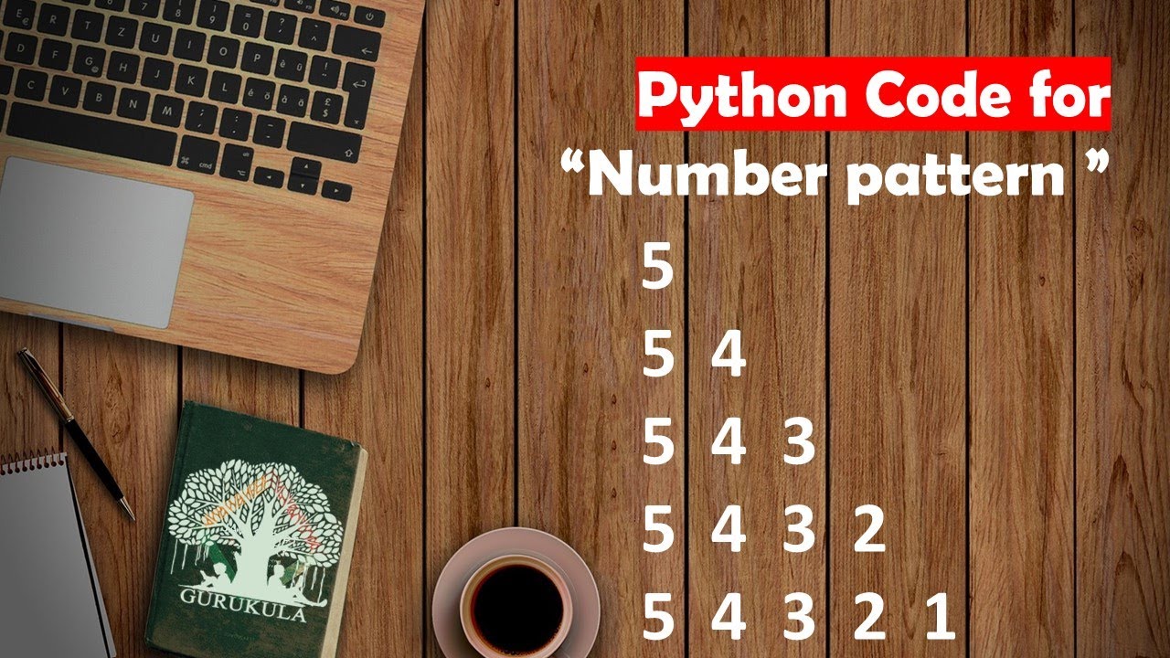 Learn Python In Tamil How To Print Number Pattern In Python Learn Python In Tamil How To Print Number Pattern In Python