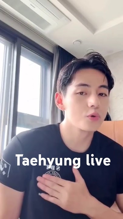 Taehyung live #bts #v #taehyung #btsarmy #live #kpop #kpopedit#shorts#viral#trending#music# ...