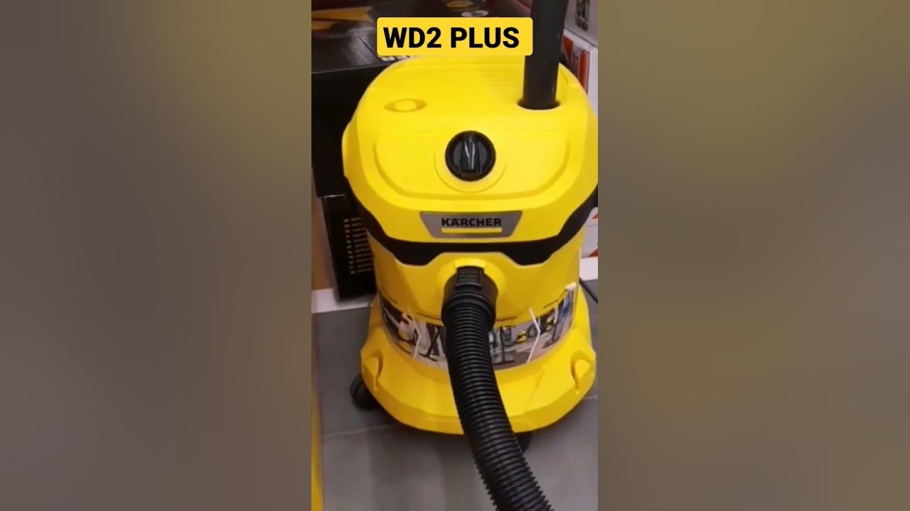 Пылесос KARCHER WD2 PLUS - YouTube