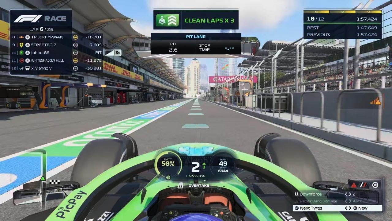 F1 25 Purple Sector Racing Baku Race - YouTube