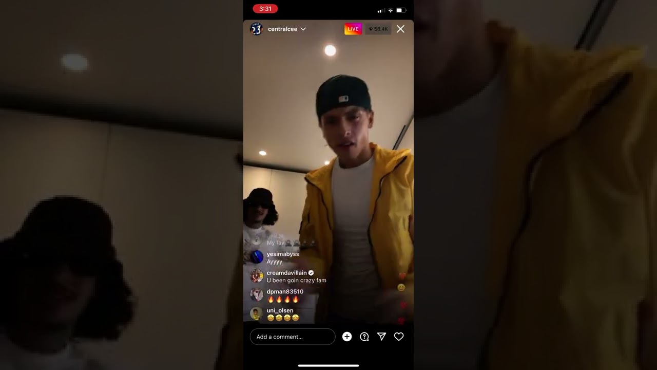 Central Cee - Doja (Longer Version) Instagram live 7-23-22 - YouTube