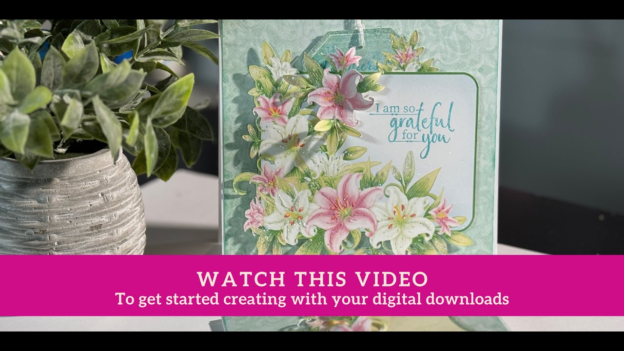 Discover the simple steps to creating with digital downloads - YouTube