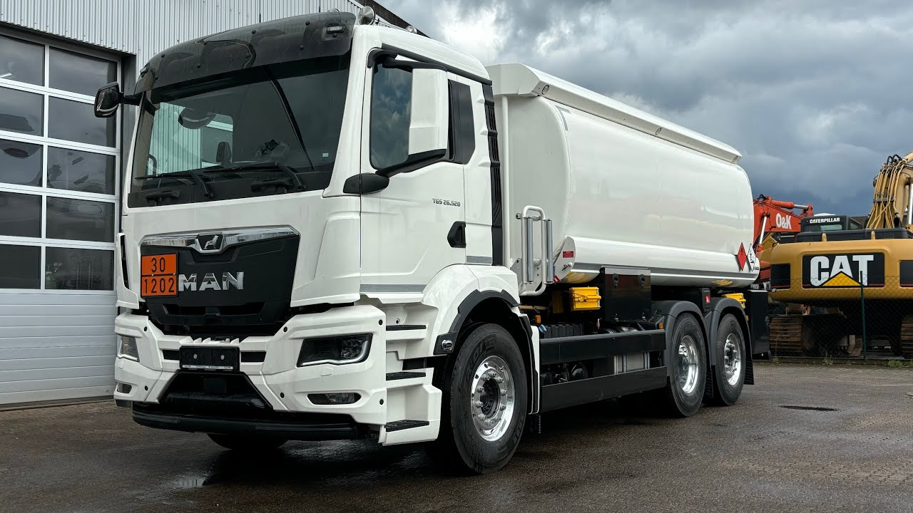 MAN TGS 26.520 Tankfahrzeug | Esterer Tankaufbau #truck #mantrucks ...