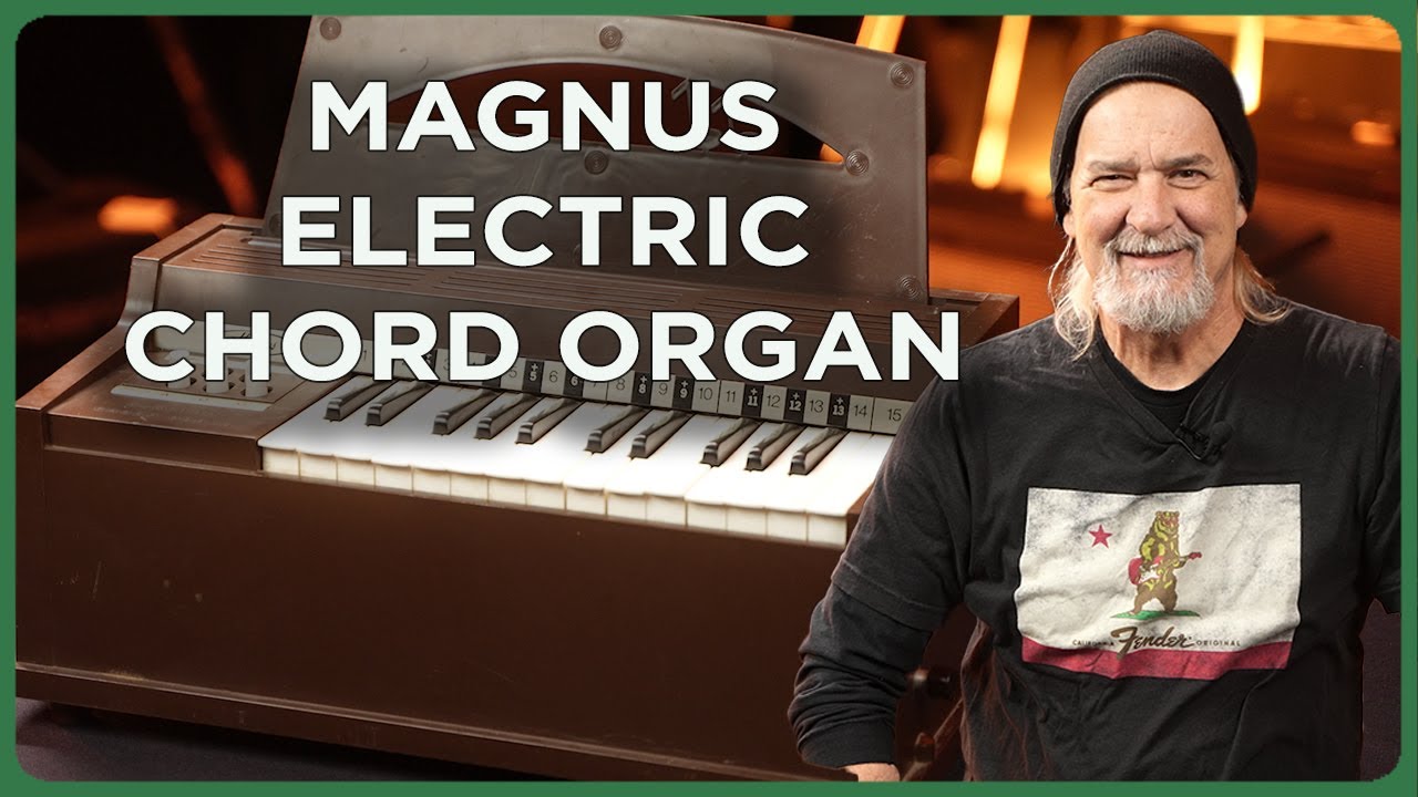 Magnus Electric Chord Organ – A True Vintage Find! - YouTube