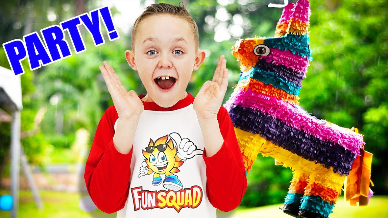 Birthday Bash With Kade Skye! Most Epic Piñata Party EVER with the Fun ...