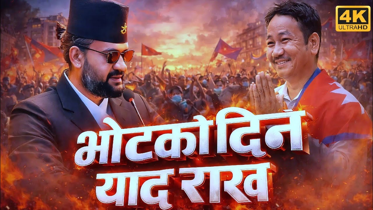 Balen shah rap songs | भोटको दिन याद राख | Nepali Rap Anthem 2026 - YouTube