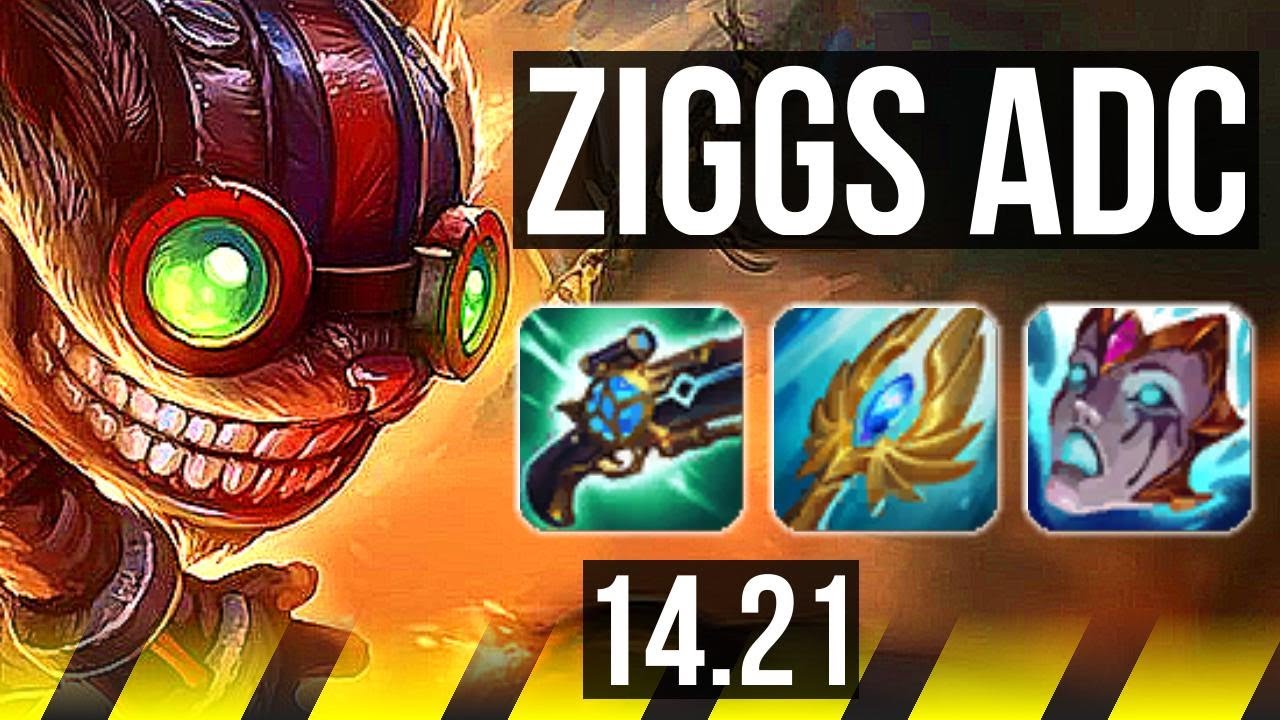 ZIGGS & Nami vs KOG'MAW & Poppy (ADC) | KR Diamond | 14.21 - YouTube