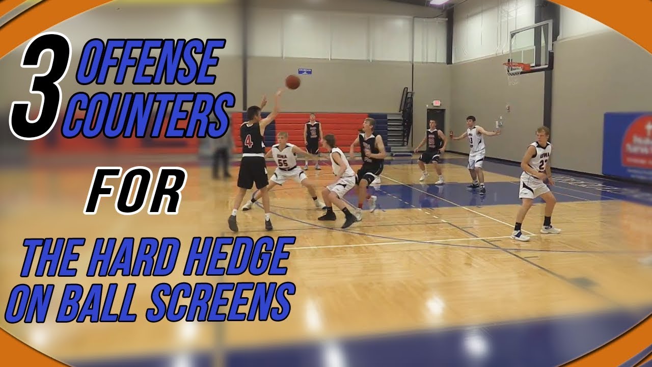3 Offensive Counters For The Hard Hedge On Ball Screens - YouTube