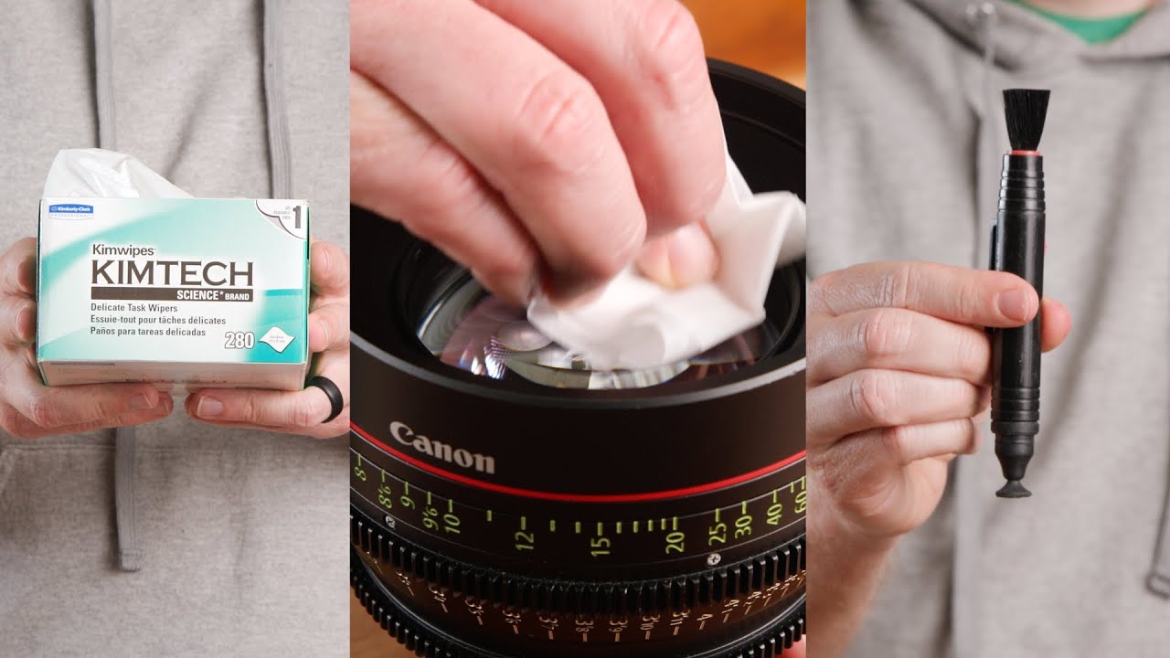 How to Clean your Cinema Lenses - YouTube