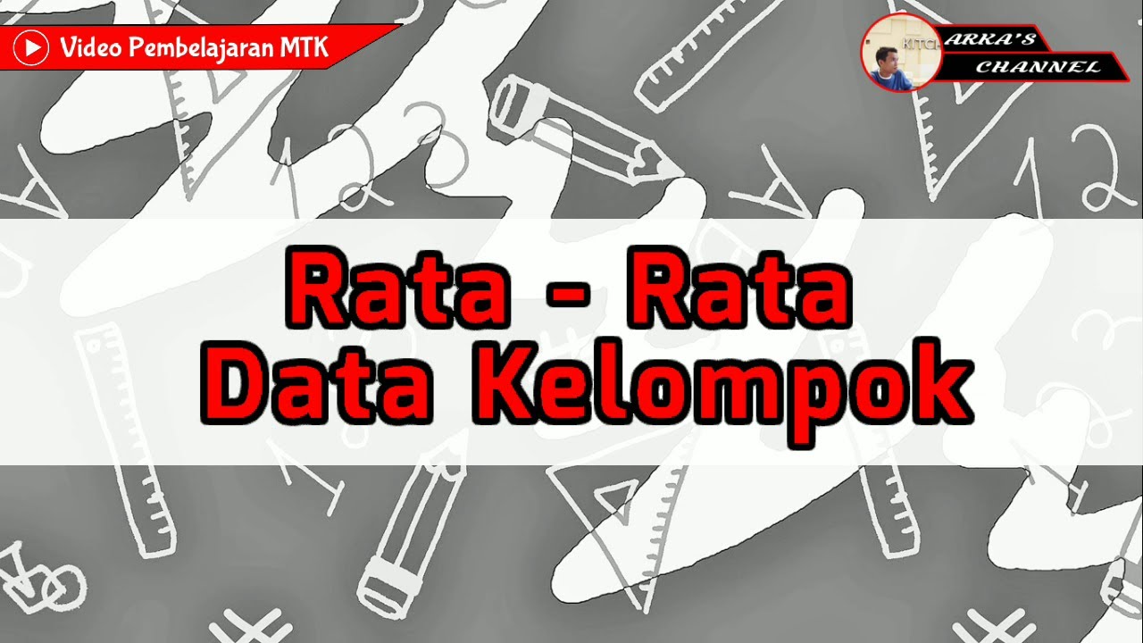 RATA - RATA DATA KELOMPOK || #PART2 - YouTube