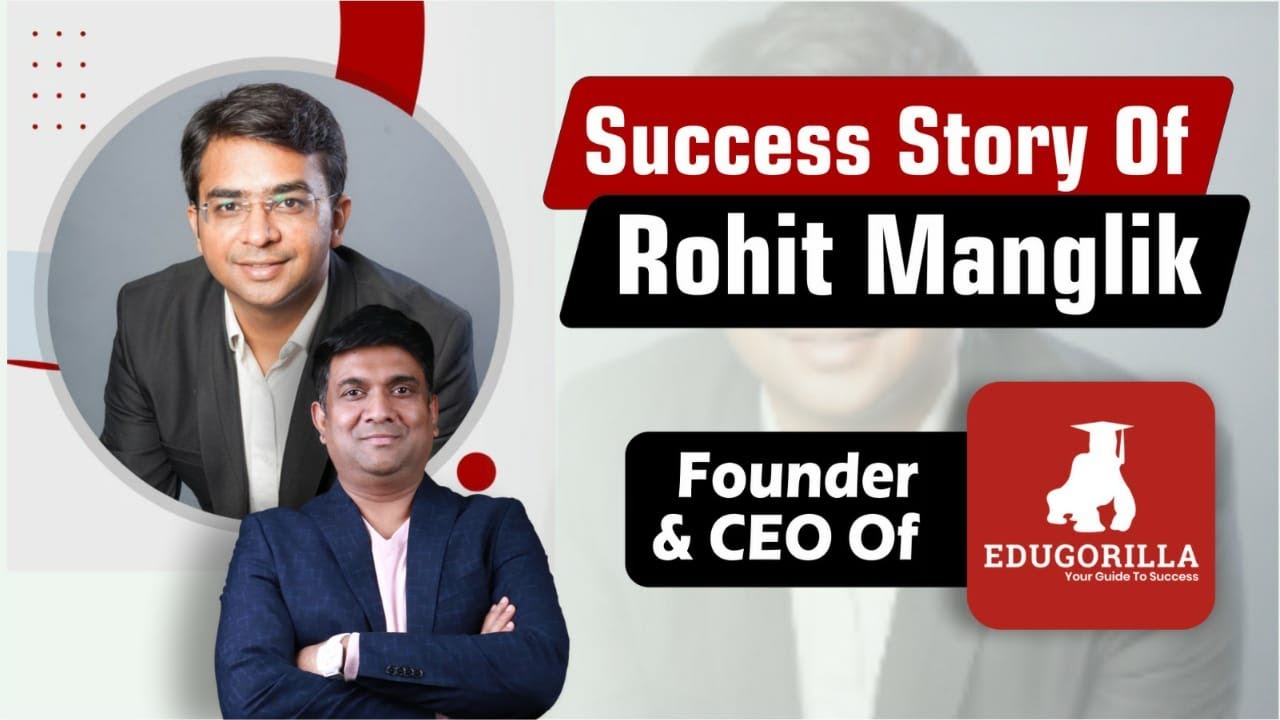 Success Story of Rohit Manglik | Founder and CEO Of EduGorilla ...