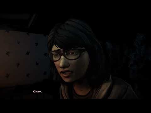 Clementine and Sarah become friends The Walking Dead Telltale Season 2 Episode 1 Xbox Series x