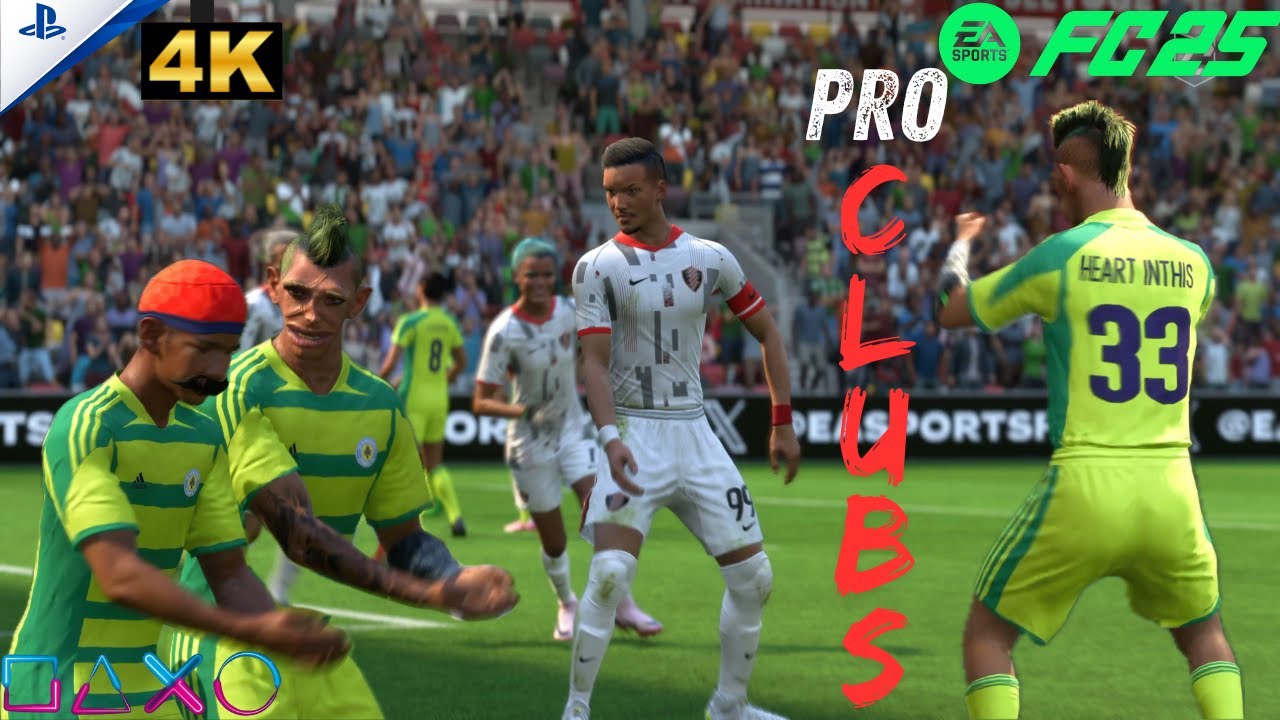 EA FC 25 | Pro Clubs Highlights | PS5 | 4K | Road to Elite Division ...