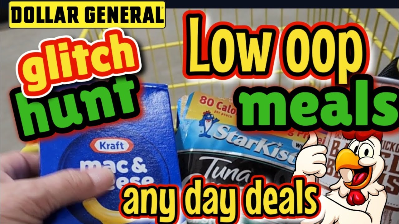 Dollar General low low food deal - YouTube